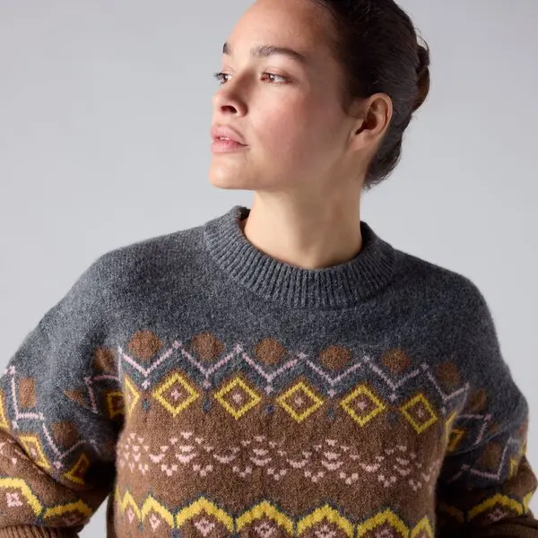 LEVI'S Charlotte Fairisle Crewneck Sweater