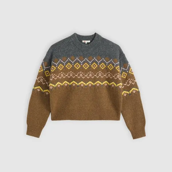 LEVI'S Charlotte Fairisle Crewneck Sweater