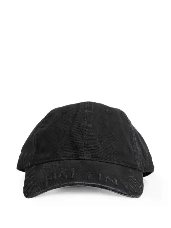 44 LABEL GROUP Edn Embroidered Cotton Cap - Black
