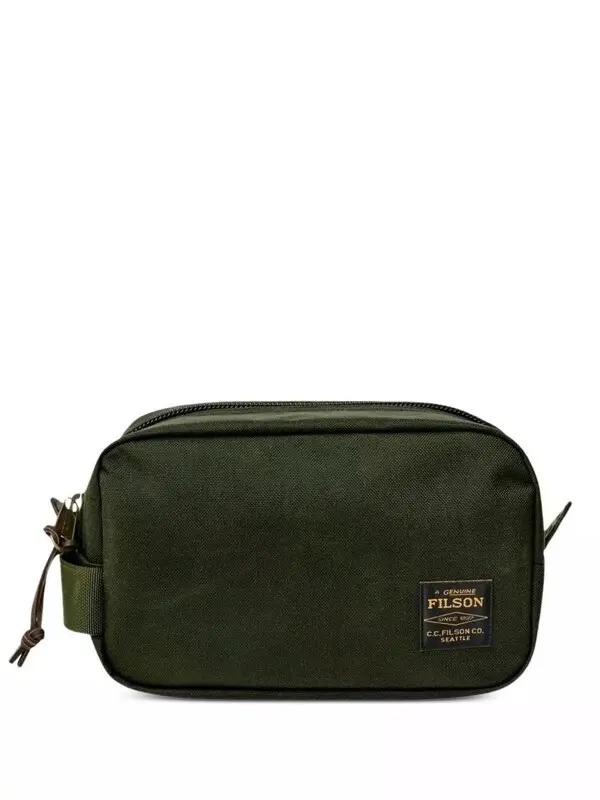 Filson Logo-patch Zip-around Clutch Bag