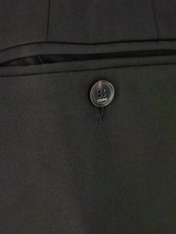 CRUNA Pleated Tapered Trousers