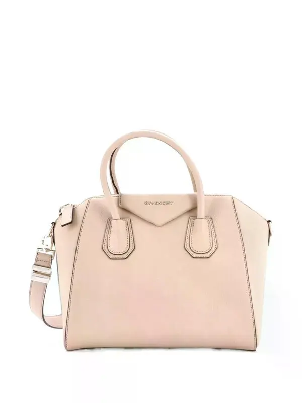 Givenchy Antigona Bag Leather Small Satchel - Neutrals