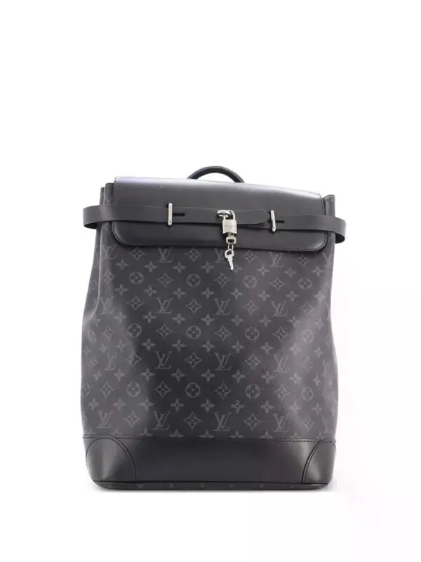 LOUIS VUITTON Steamer Monogram Eclipse Canvas Backpack