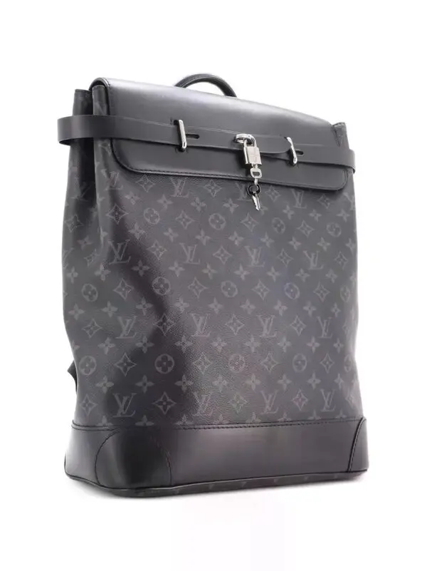LOUIS VUITTON Steamer Monogram Eclipse Canvas Backpack