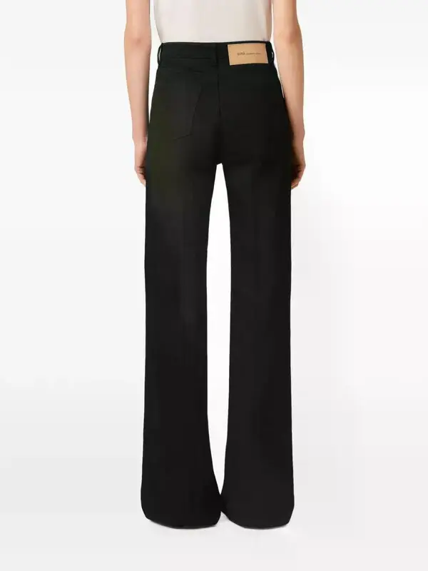 AMI Paris Flare-fit Cotton Jeans