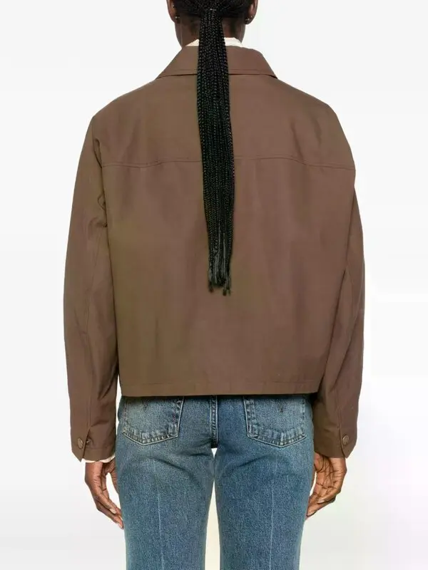A.p.c. Logo-button Jacket - Green