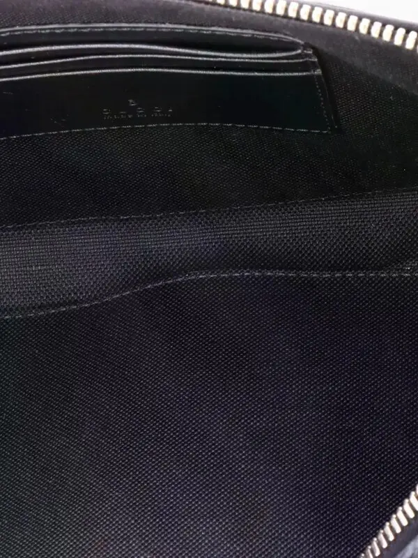 Gucci Double Zip Web Camera Gg Coated Canvas Small Shoulder Bag