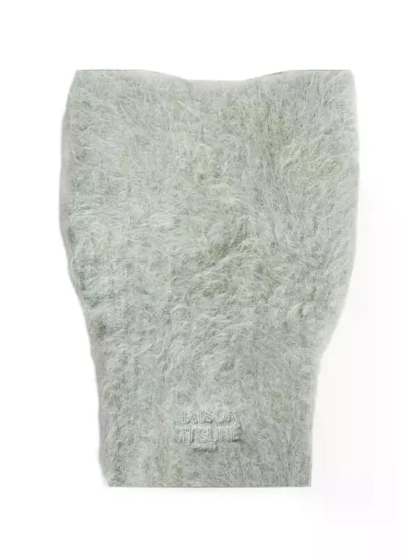 Maison Kitsuné Brushed-finish Balaclava Hat