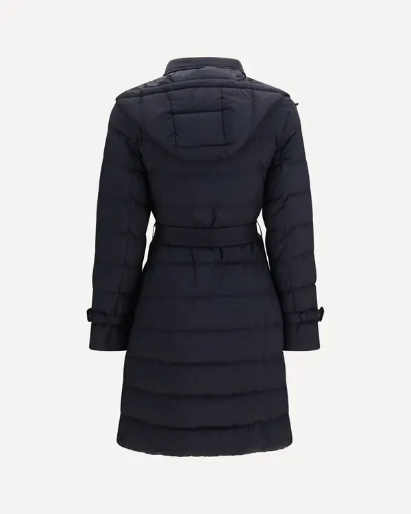 Burberry Audey Mid Ength Nyon Down Jacket Femae