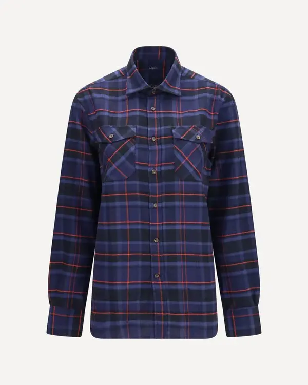 DEPERLU Rayond Checked Shirt Ale