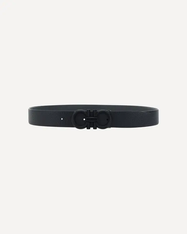 FERRAGAMO Gancini Leather Belt