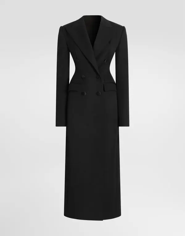 Dolce & Gabbana Wool Grain Poudré Coat