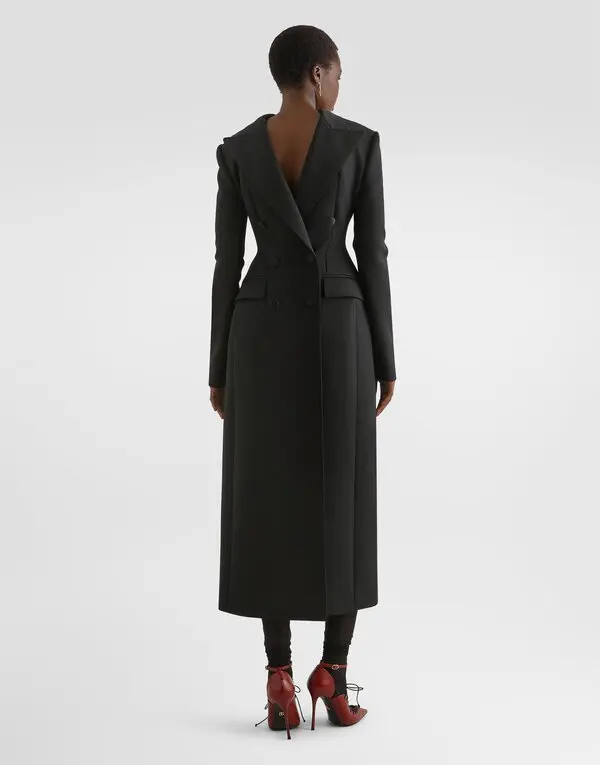Dolce & Gabbana Wool Grain Poudré Coat