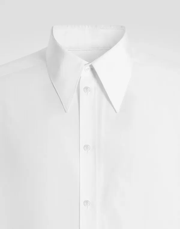 Dolce & Gabbana Gold Crêpe De Chine Shirt