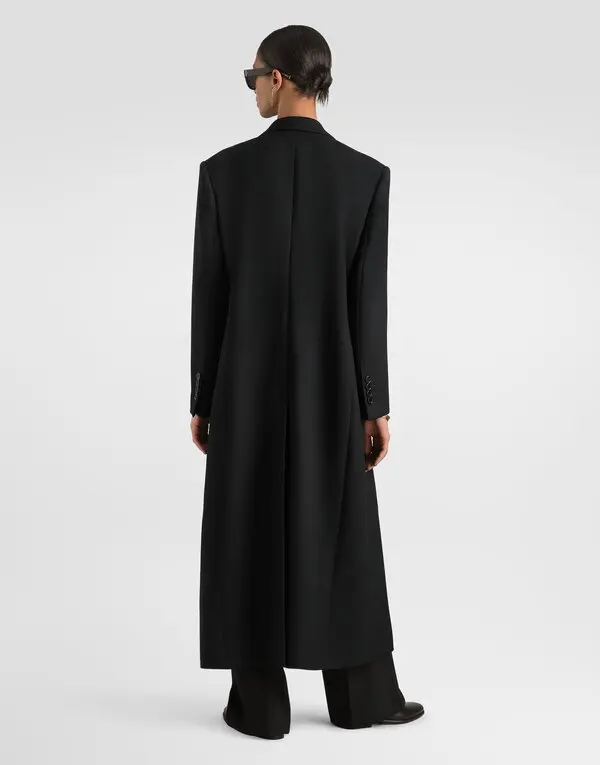 Dolce & Gabbana Wool Gabardine Coat