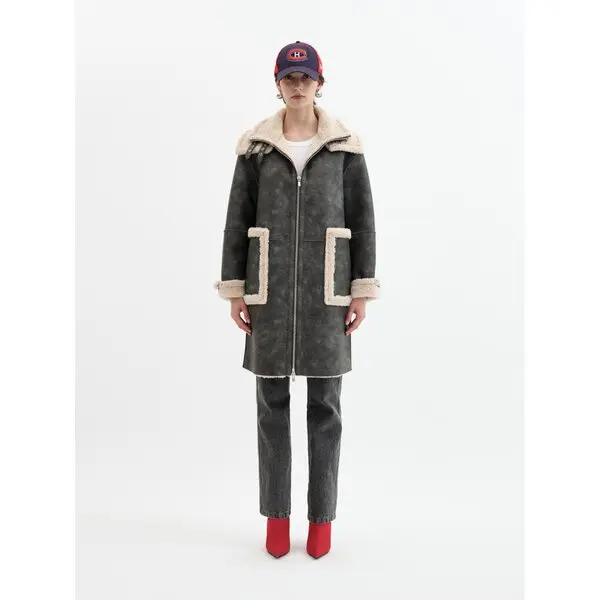 JAKKE Frost Coat Oat Dark