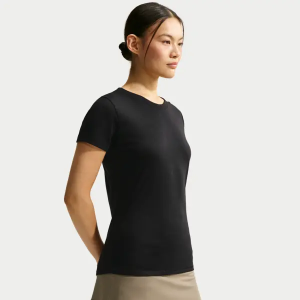 Nike Skims Performance Cotton Blend Short-sleeve Top
