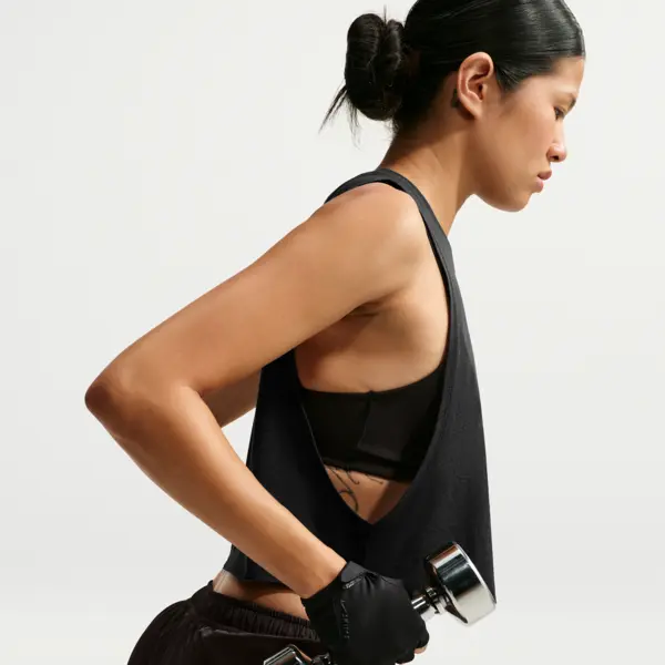 Nike Skims Performance Cotton Blend Cropped Tank Top