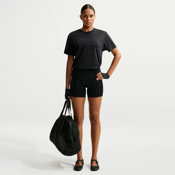 Nike Skims Performance Cotton Blend Oversized Short-sleeve Top
