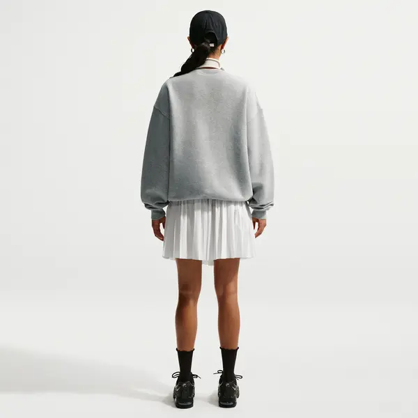 Nike Studio Fleece Medium Weight Oversized Crew-neck Sweatshirt