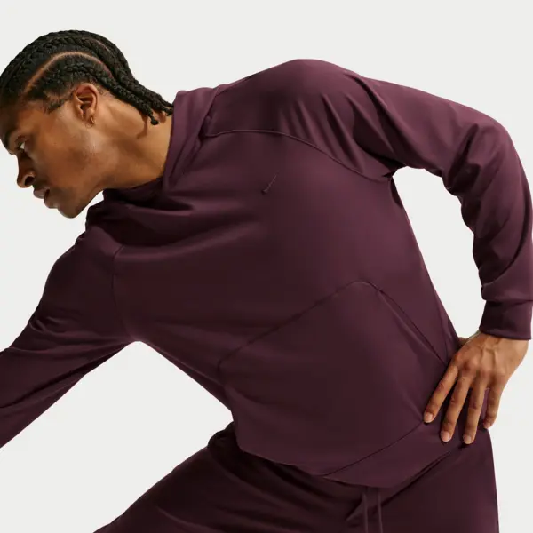 Nike Primary Nanoknit Dri-fit Uv Protection Pullover Performance Hoodie