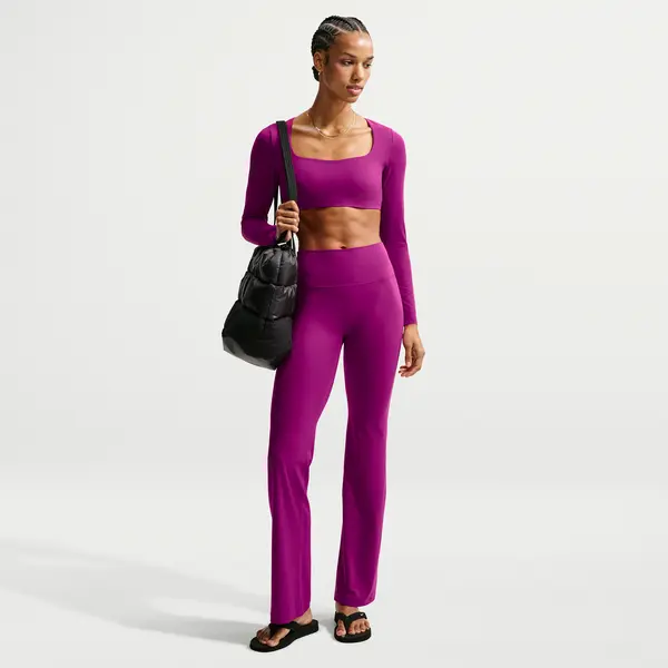 Nike Zenvy Light-support Padded Long-sleeve Sports Bra