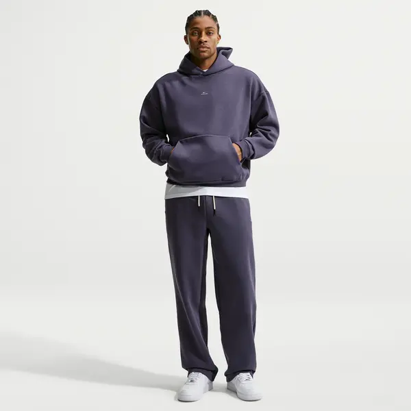 Nike Standard Issue Therma-fit Brushed Open-hem Basketball Pants - Grey