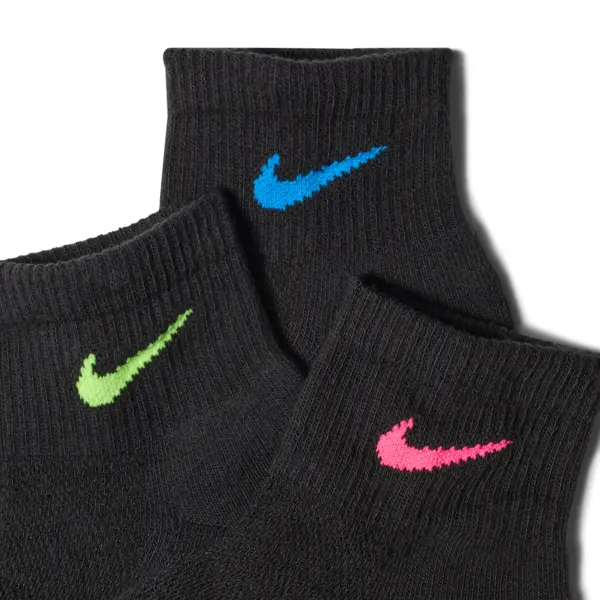 Nike Everyday Elevated Ankle Socks - Multicolor
