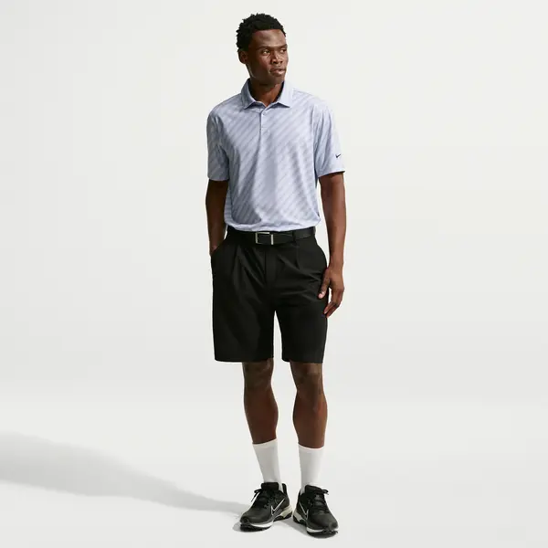 Nike Velocity Dri-fit Striped Golf Polo - Grey