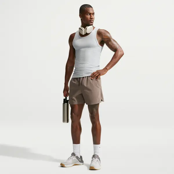 Nike N.a.c. Dri-fit Ribbed Tank Top - Grey