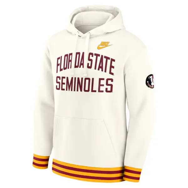 Nike Florida State Legacy College Pullover Hoodie - Brown