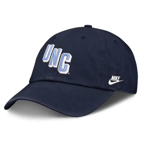 Nike North Carolina Natural Club College Adjustable Hat - Blue