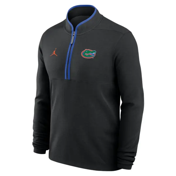 JORDAN Florida Courtside Brand Dri-fit College Half-zip Top