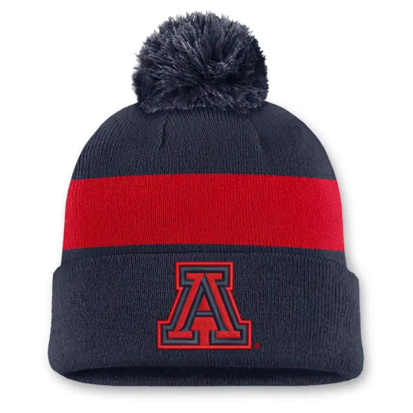 Nike Arizona Peak College Cuffed Beanie - Blue