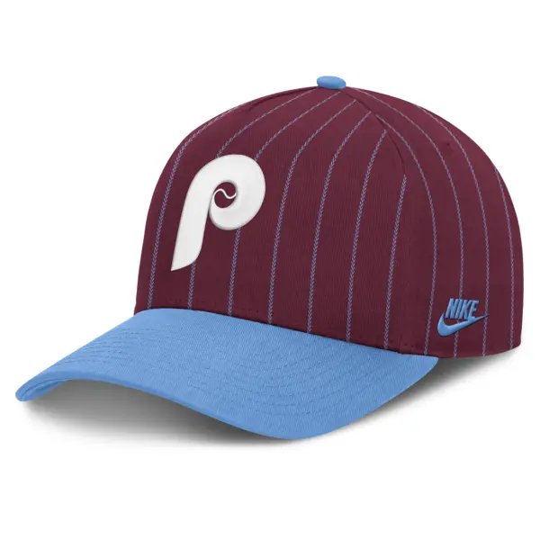 Nike Philadelphia Phillies Cooperstown Rise Mlb A-frame Adjustable Hat - Red