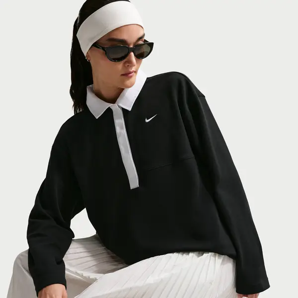 Nike Sportswear Oversized Long-sleeve Polo