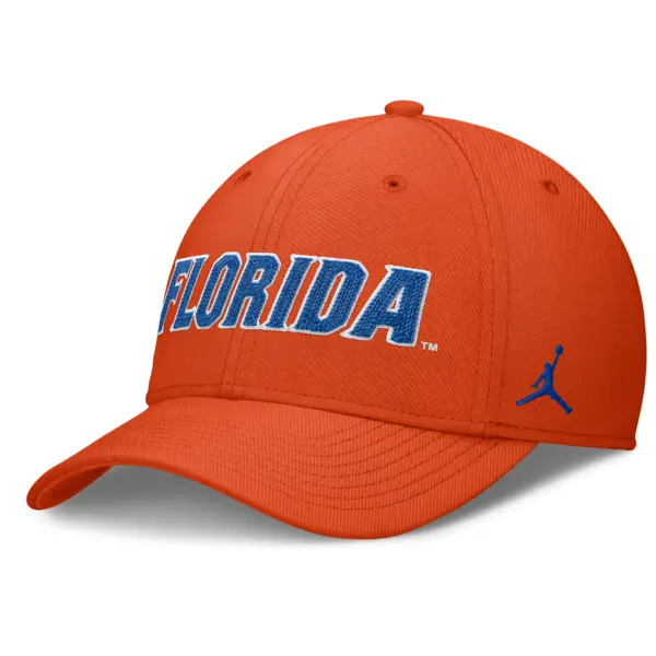 Nike Florida Classic Swooshflex Jordan Brand Dri-fit College Hat - Orange