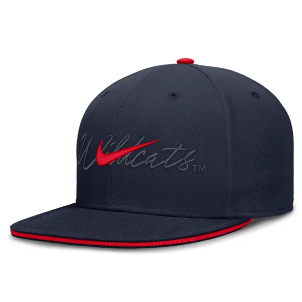 Nike Arizona Pro Dri-fit College Fitted Hat - Blue