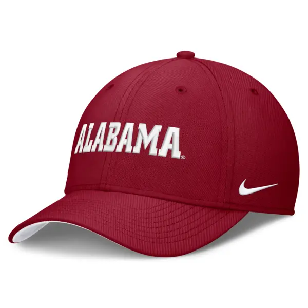 Nike Alabama Classic Swooshflex Dri-fit College Hat - Red