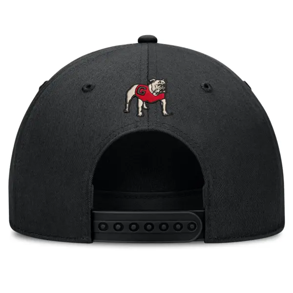 Nike Georgia Legacy Letter Rise Dri-fit College A-frame Adjustable Hat