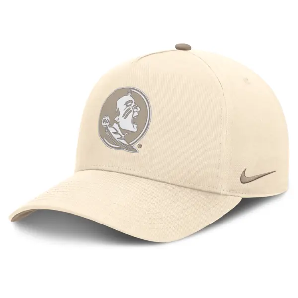 Nike Florida State Origin Of Speed Rise Dri-fit College A-frame Adjustable Hat - Brown