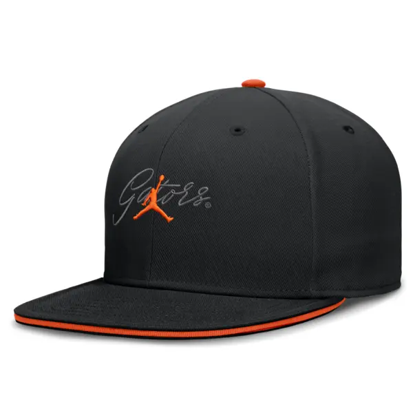 Nike Florida Pro Jordan Brand Dri-fit College Fitted Hat - Black