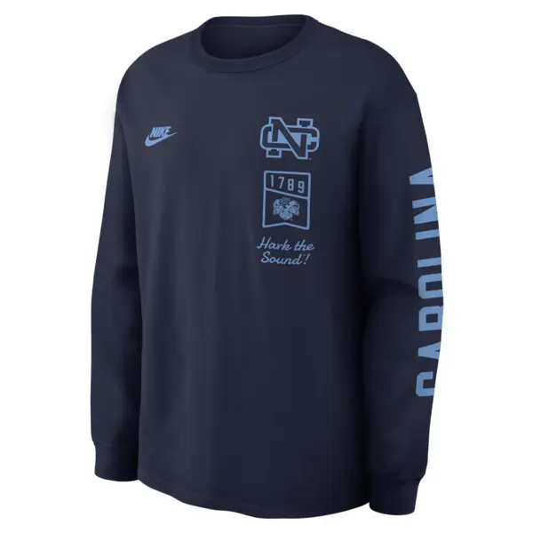 Nike North Carolina Legacy College Long-sleeve T-shirt - Blue