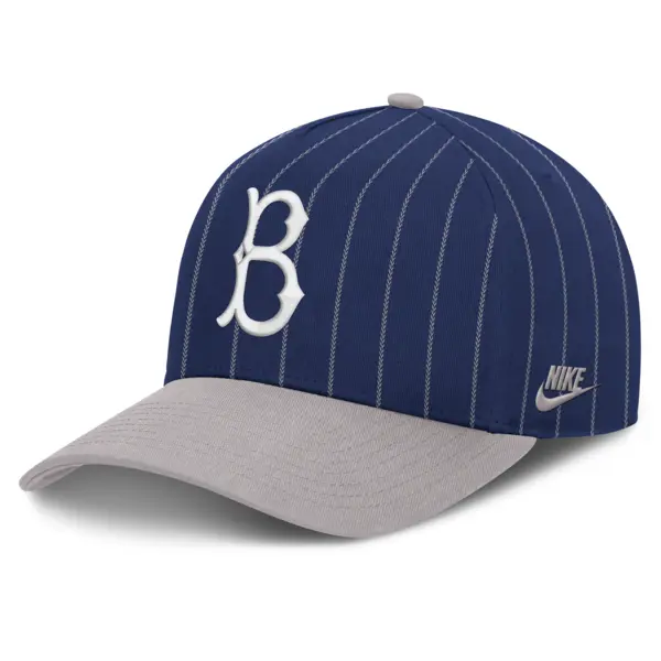 Nike Brooklyn Dodgers Cooperstown Rise Mlb A-frame Adjustable Hat - Blue