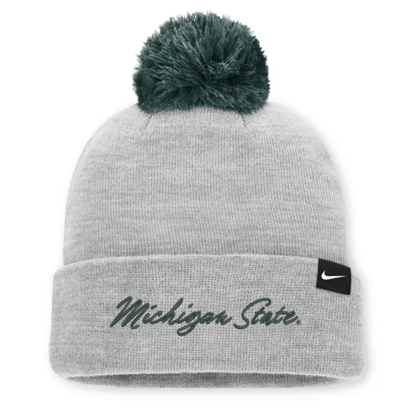 Nike Michigan State Peak College Cuffed Beanie