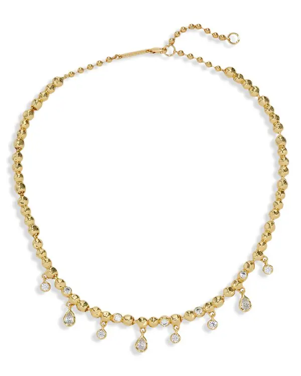 Alexis Bittar Asterales Cubic Zirconia Charm Necklace, 15.5-17.5