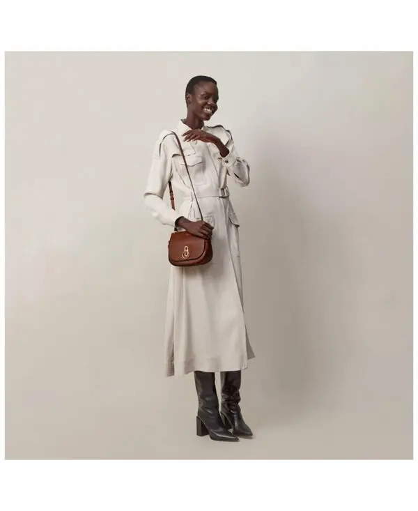 Mulberry Small Amberley Satchel - Oak