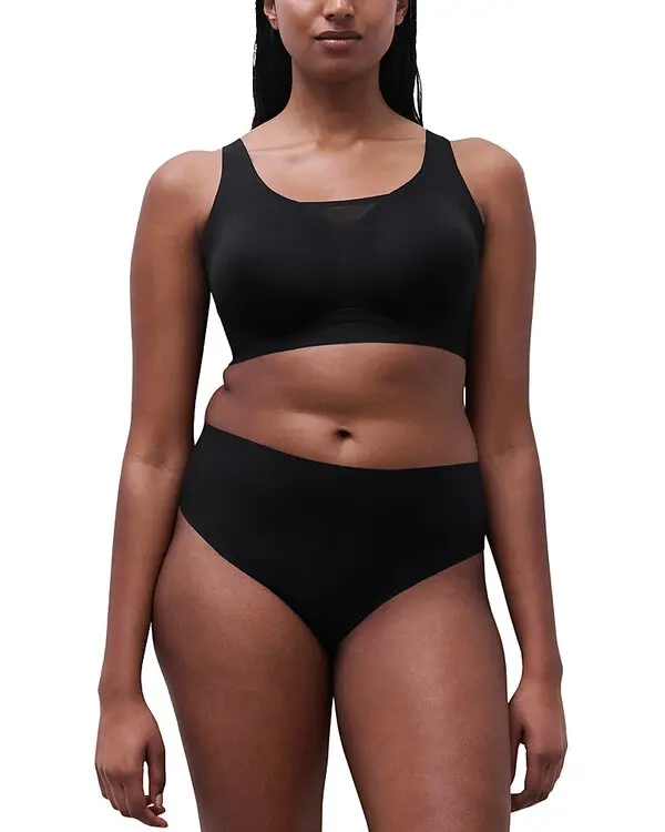 Chantelle Defi Wireless Full Bust Support Bra - Black