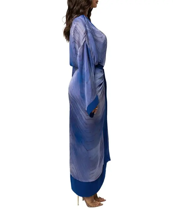 JLUXLABEL Bahia Satin Duster