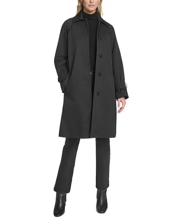 Cole Haan Insulated Twill Rain Coat